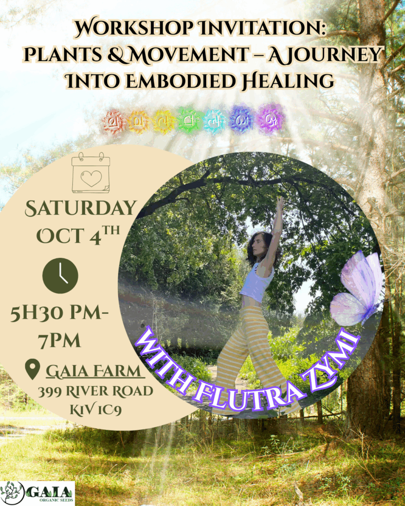 Plants & Movement Meditation - Gaia Organics